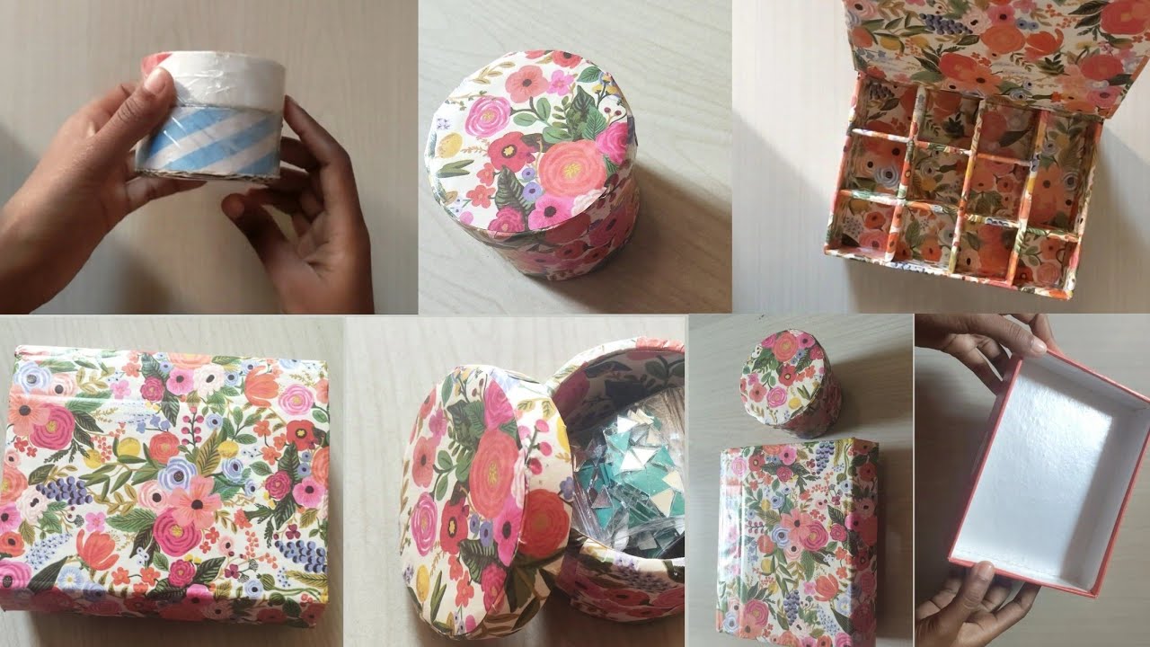 2 Useful Organizers from Sweet box // DIY Organizer from Cardboard ...