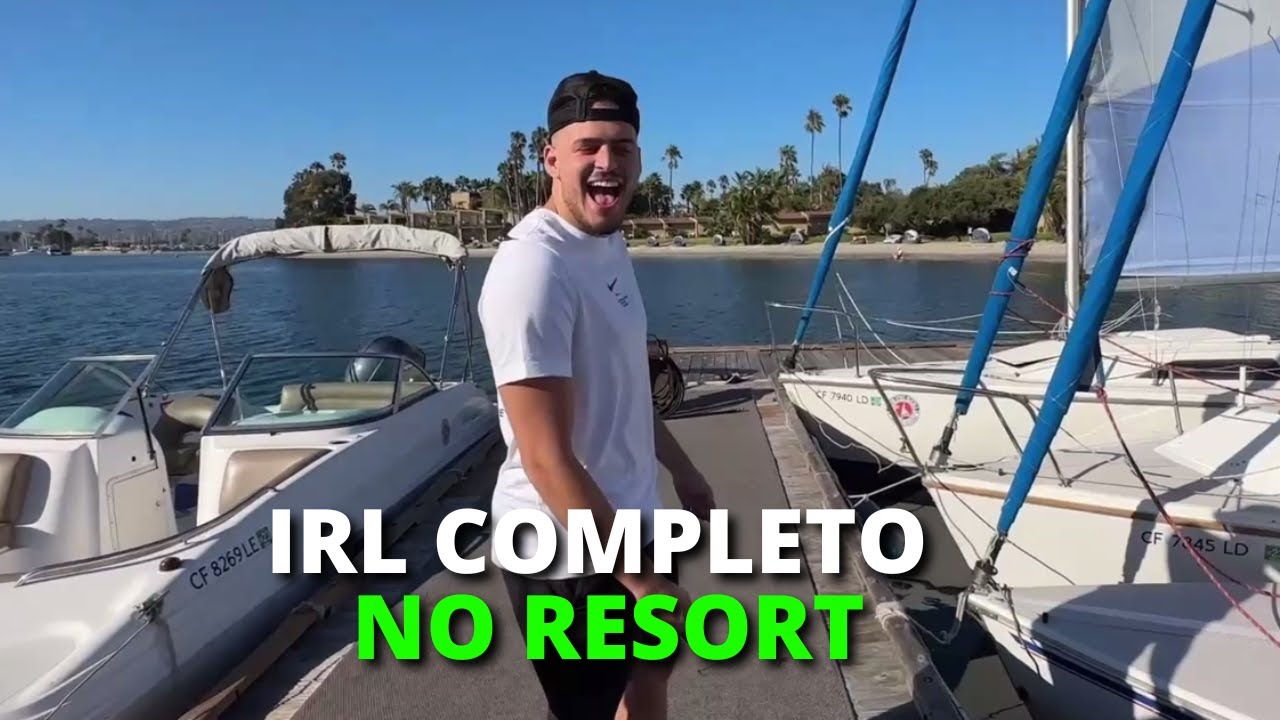 IRL JON VLOGS COMPLETO NO RESORT 5 ESTRELAS! EM SAN DIEGO! VAI FAZER UM ...