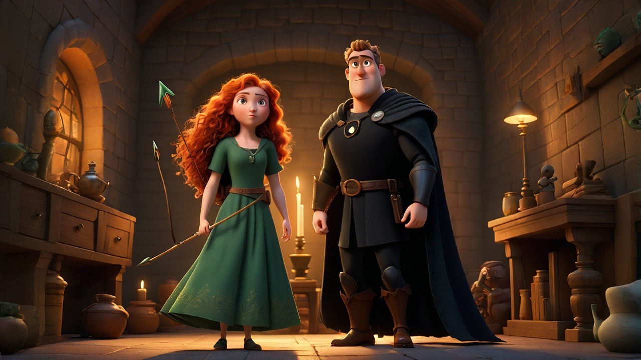 Merida y el secreto de Barbazul #ai - YouTube