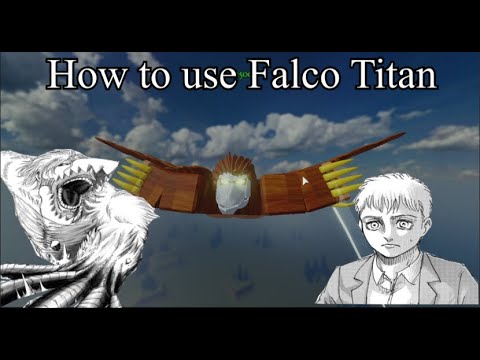 (Spoiler) How to get Falco Jaw Titan and How to FLY with it | Typical ...