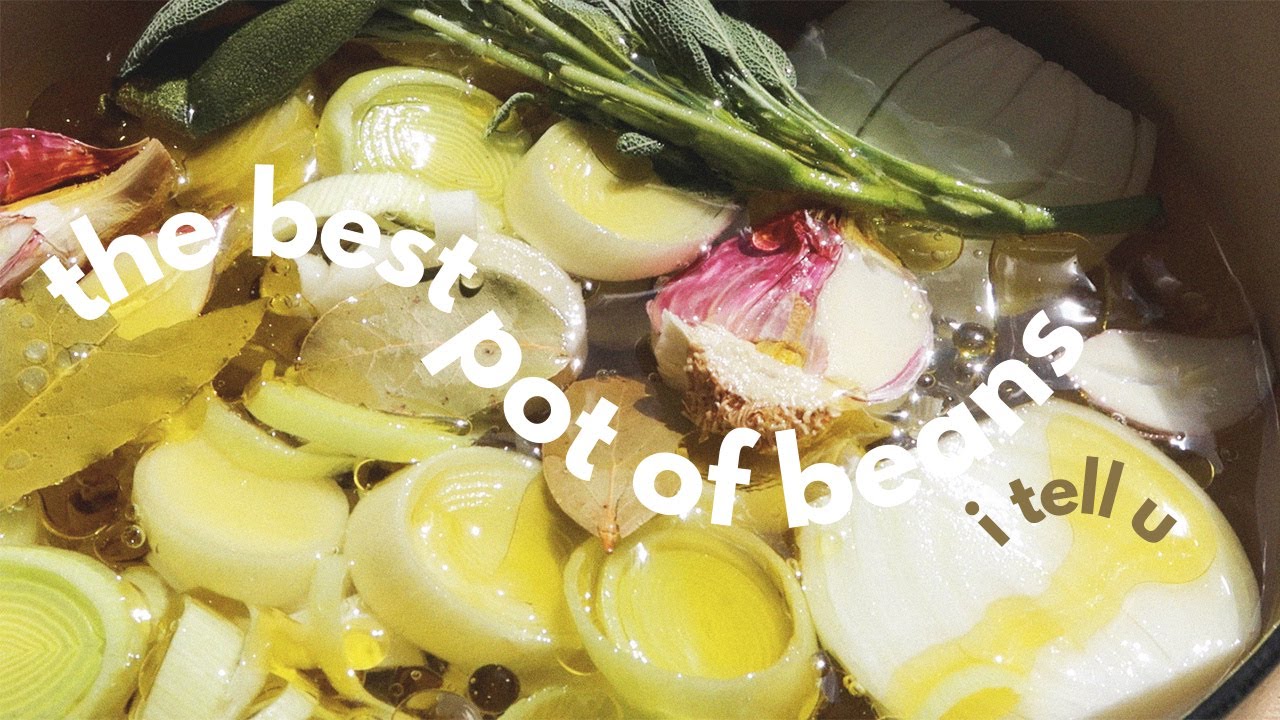 The Best Pot of Beans You'll Ever Make The End - YouTube
