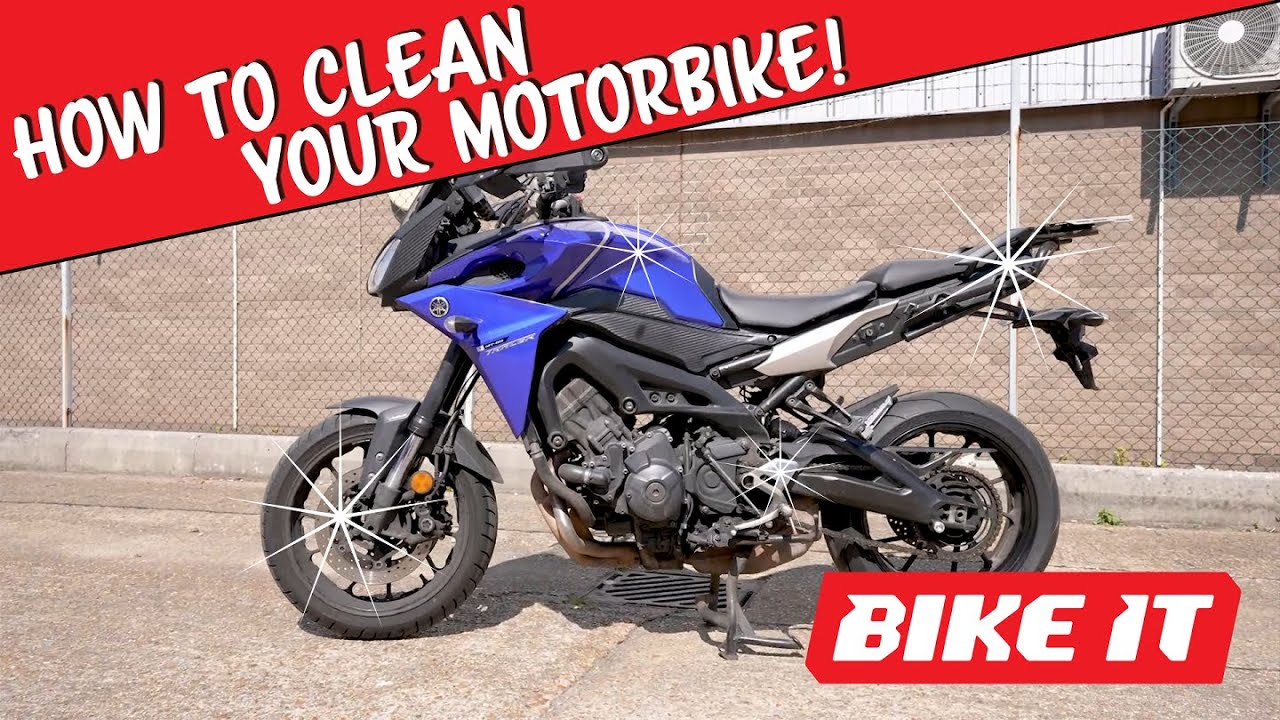 3 simple steps to cleaning your motorcycle with Bike It! - YouTube