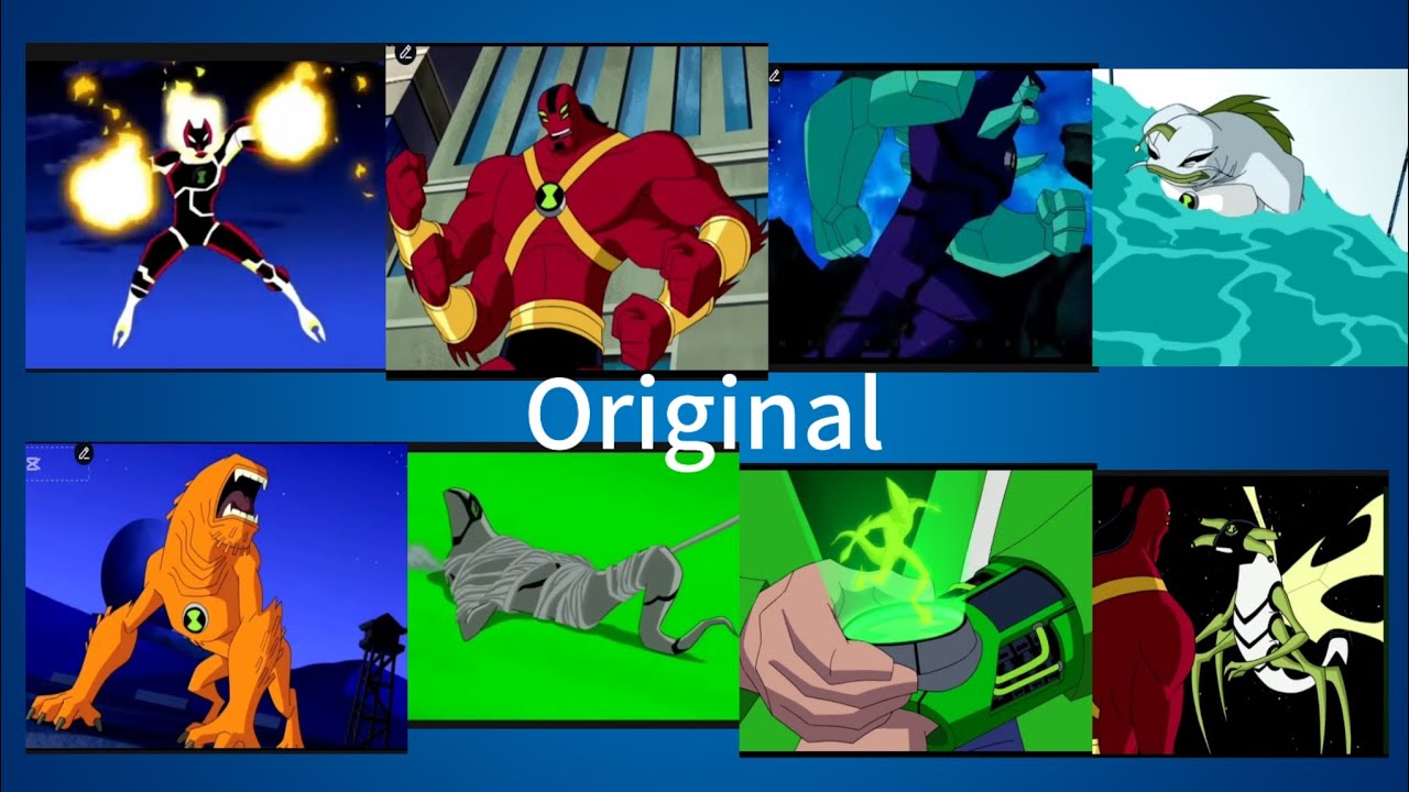 Classic aliens on Ben 10 ultimate alien series (Part 1) - YouTube