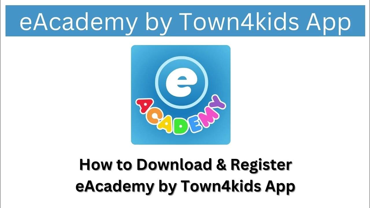 eAcademy School Admin System: How to Download & Register the eAcademy App - YouTube