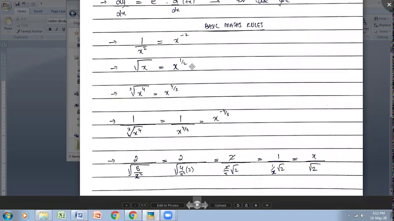 Mathematics II - Lecture 5 - Video Part 1 - YouTube