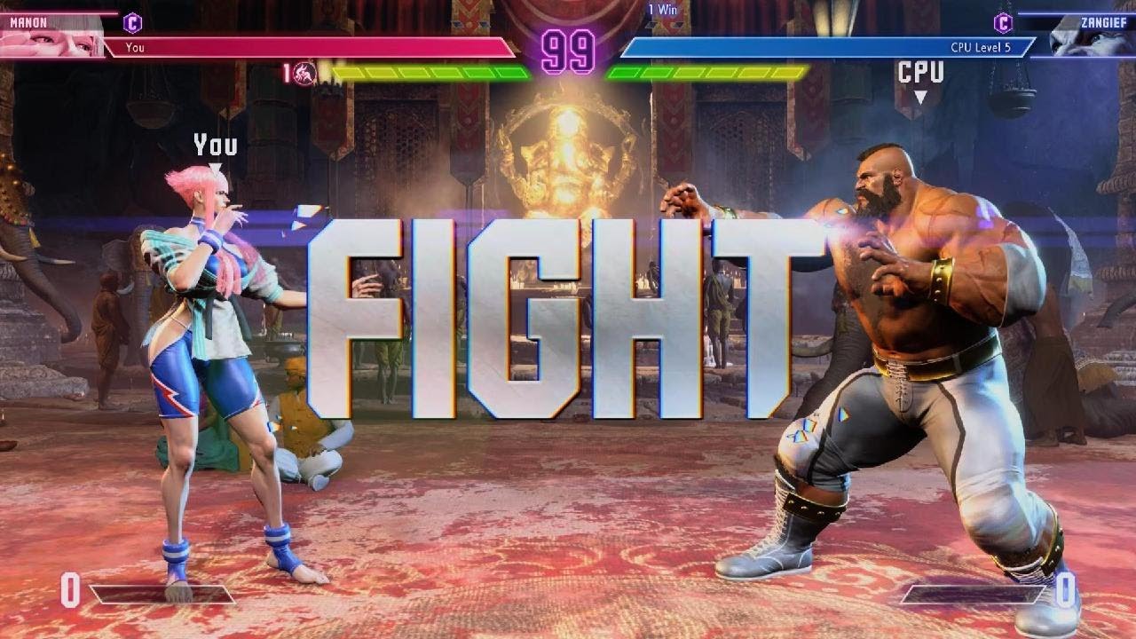 Street Fighter 6 - Manon VS Zangief - YouTube