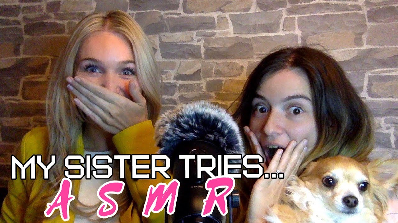 ASMR🇳🇱 | MY SISTER TRIES ASMR… 🤭 - YouTube