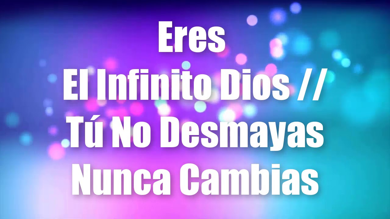 Infinito Dios - Vino Nuevo - YouTube
