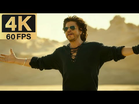 4K 60FPS  O Maahi - Shahrukh Khan | Taapsee | Dunki