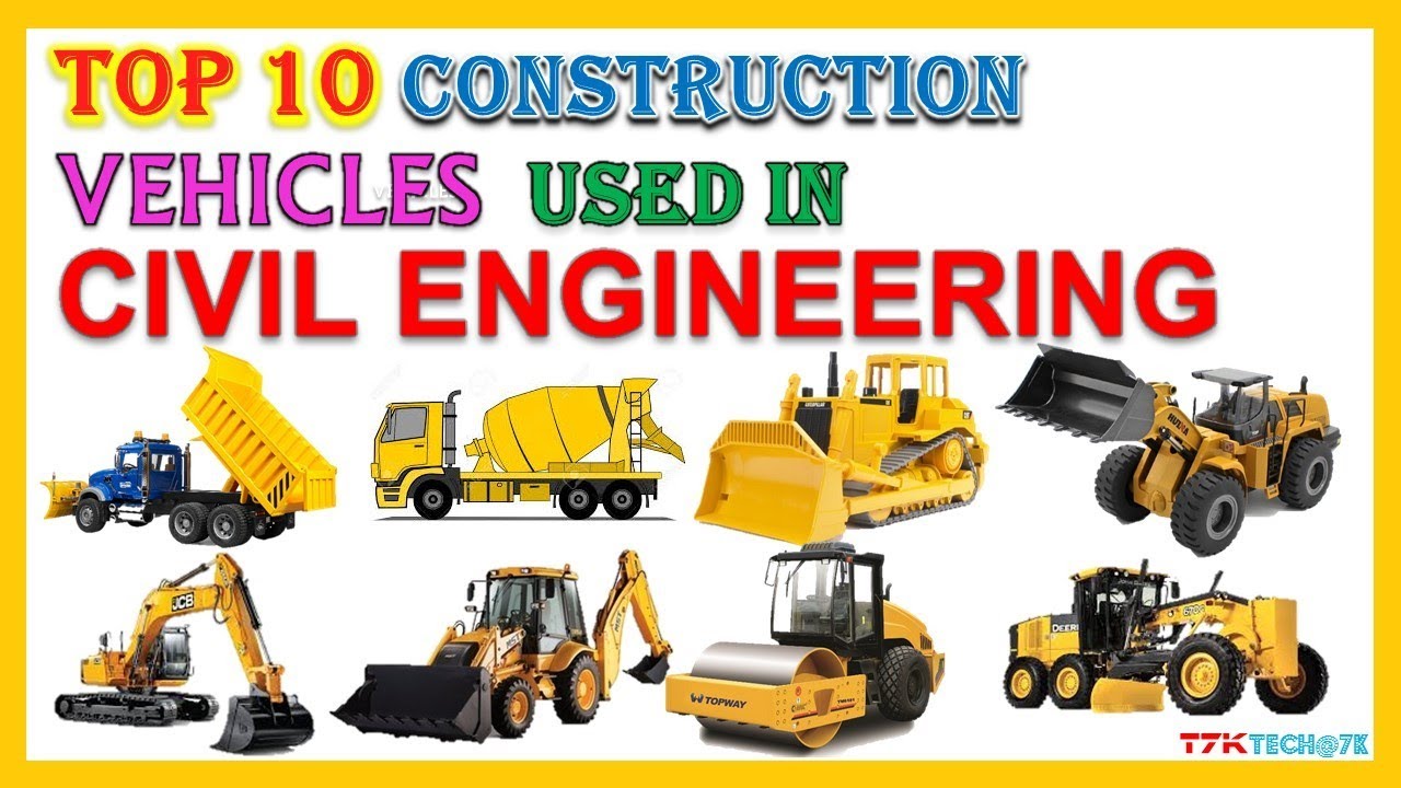 Civil Engineering Equipment And Their Uses