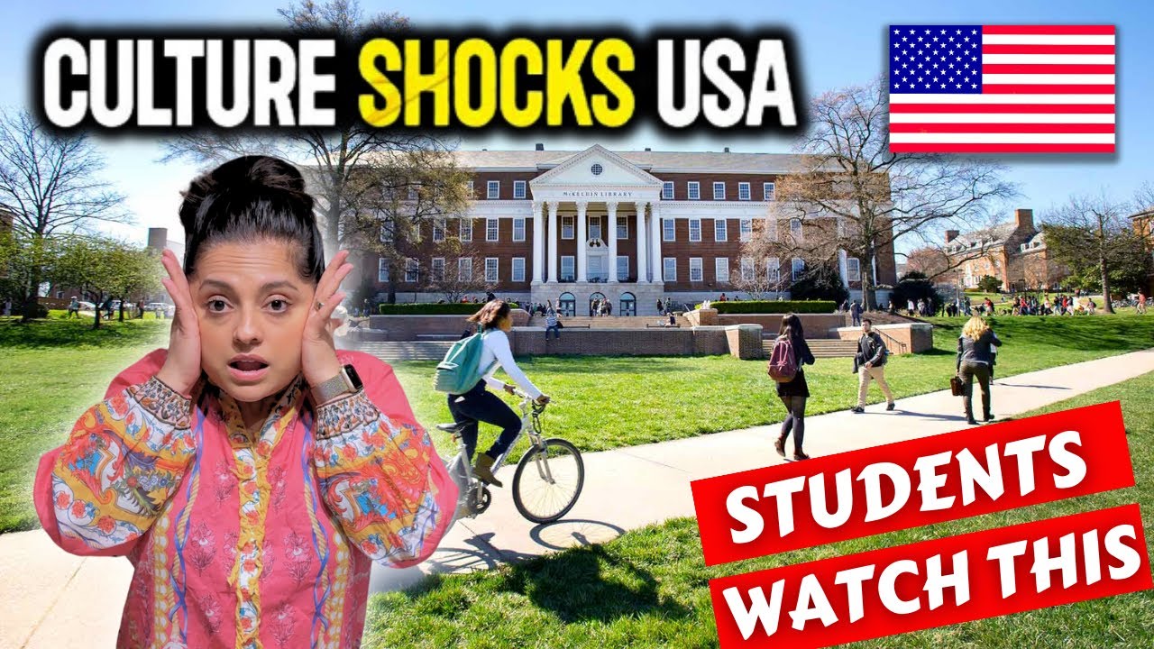 Cultural Shocks In America for Indian Students & Family | Indians In USA - YouTube
