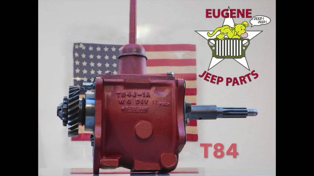 Jeep willys T84 gearbox - YouTube