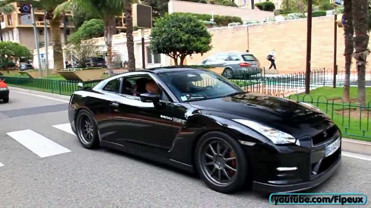 820HP Nissan GTR by Monstaka Ride, Accelerations in Monaco - YouTube