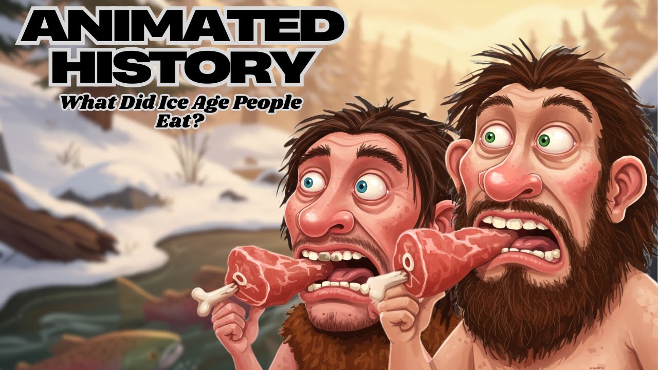 What Did Ice Age People Eat? | Animated History - YouTube