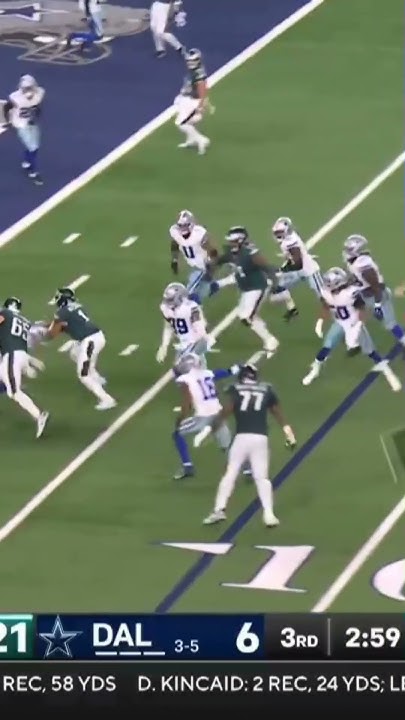 Jalen Hurts with his 2nd rushing TD of the day! 🦅🔥 Eagles vs Cowboys Highlights - YouTube