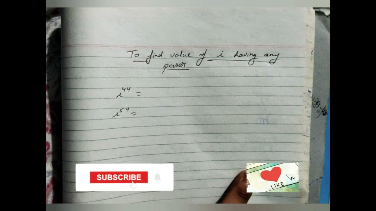 best trick to find any value of iota in short time🤘🤘🤘 - YouTube