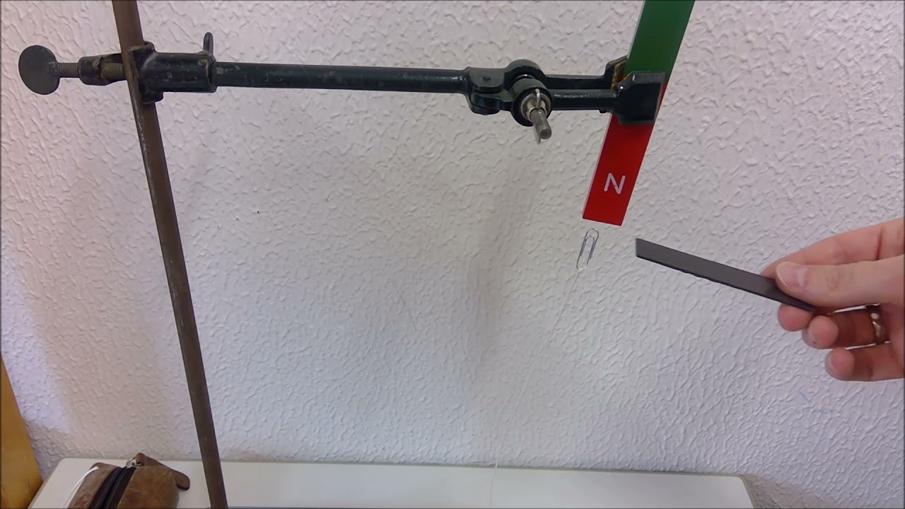 Physik (Klasse 5) - Magnetismus - Die schwebende Büroklammer ...