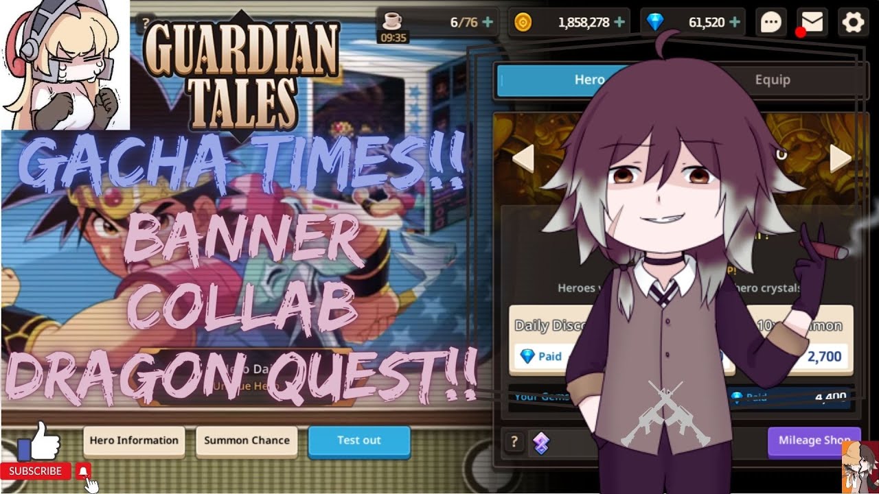 🔴GUARDIAN TALES BANNER COLLAB MOMENT - YouTube
