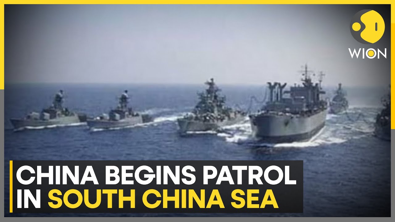 China begins two-day patrol drills in South China Sea | WION - YouTube