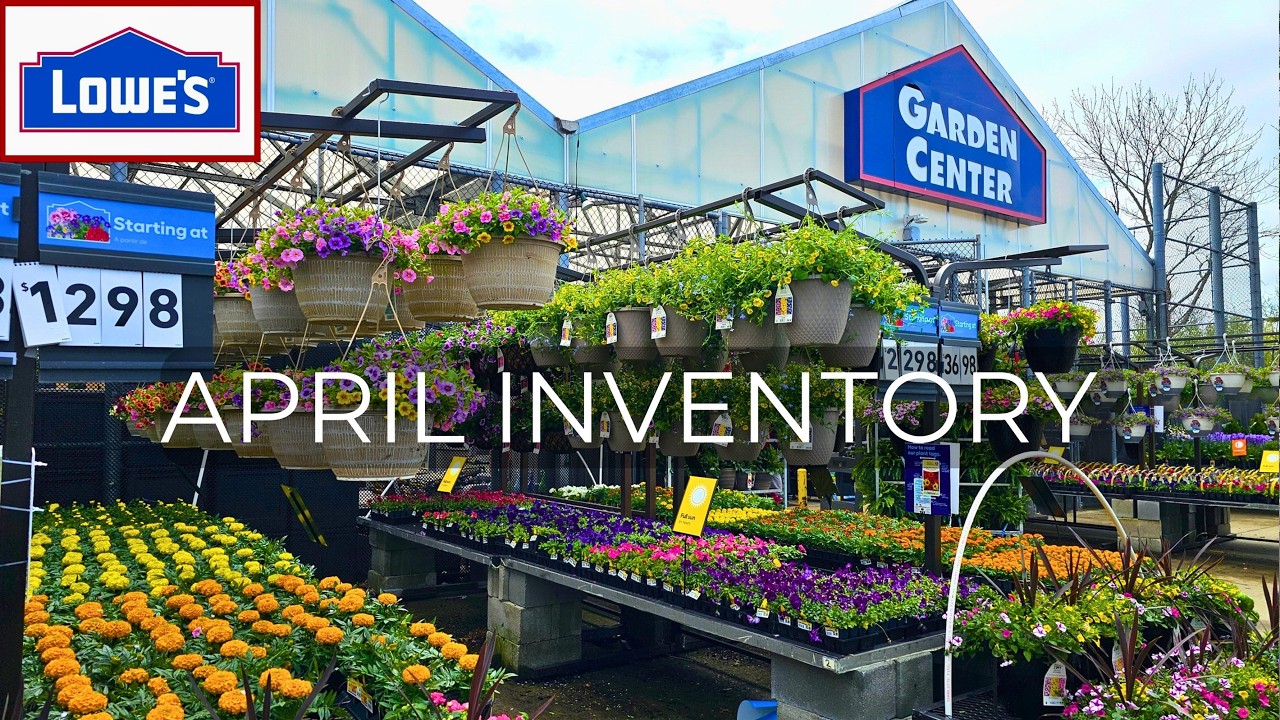 NEW at Lowe’s Garden Center | April 2026 Spring Plant Arrivals - YouTube