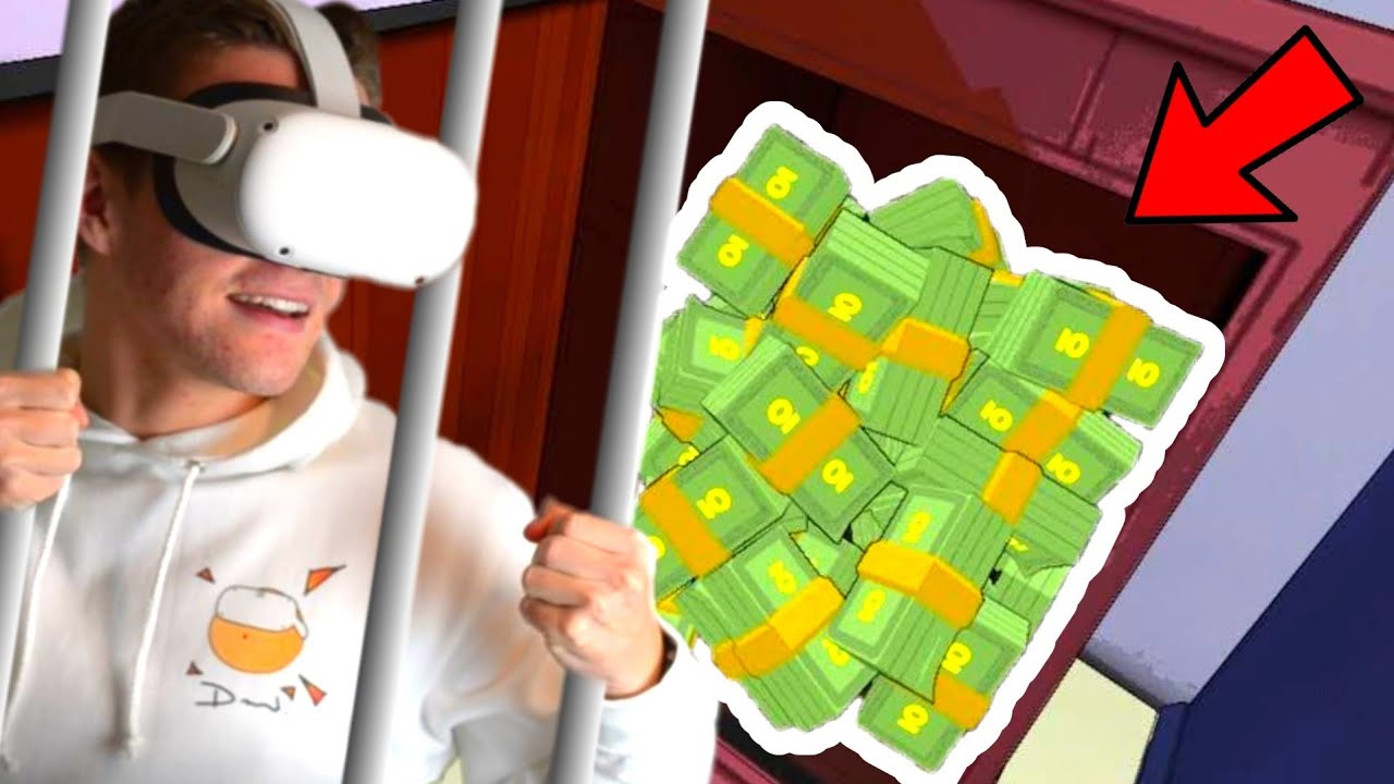 NEW Quest 2 VR Game - MAKING STACKS OF MONEY in Prison Boss VR ...