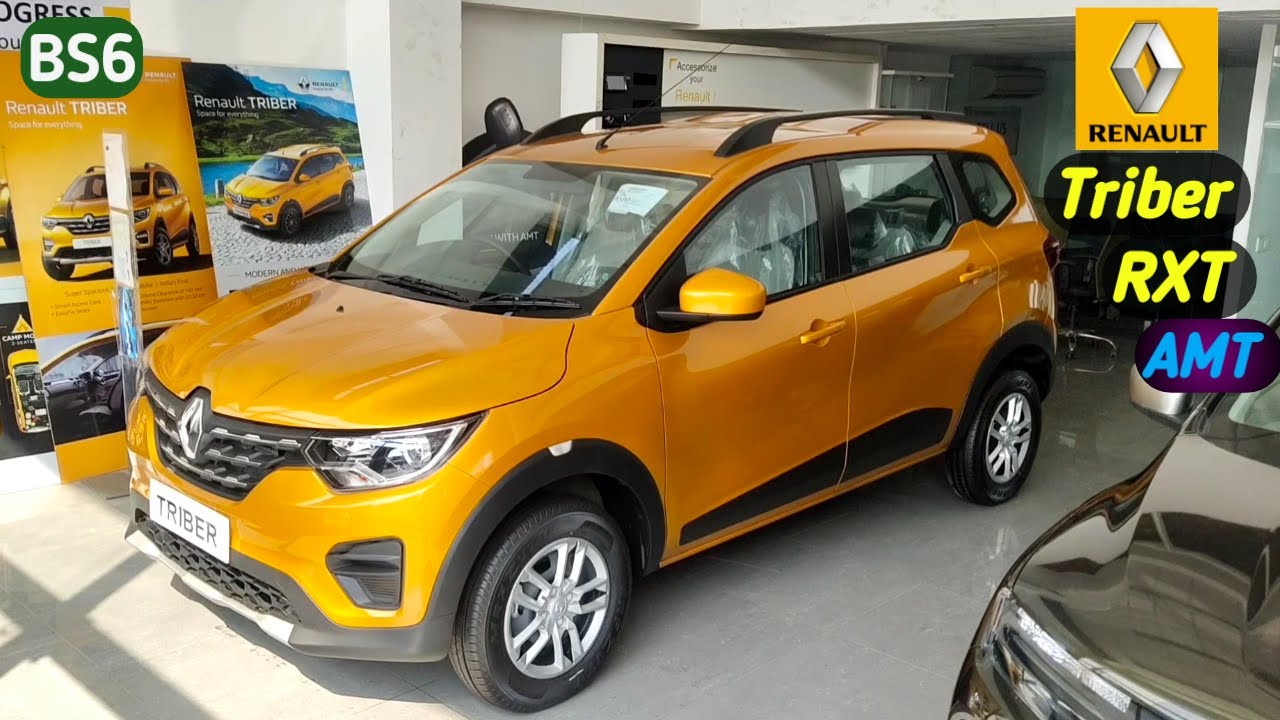 Renault Triber RXT 7 Seater AMT 2021 BS6 Interior Price Review Mileage ...