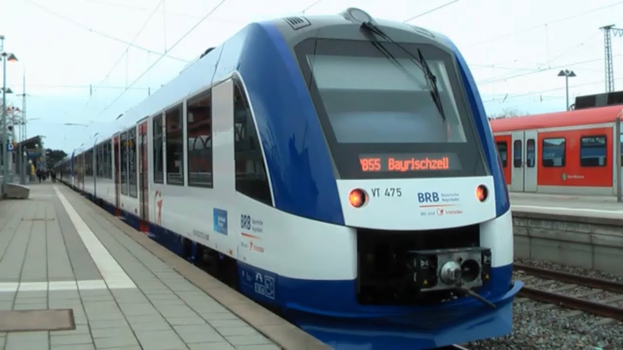 BRB Br 622 LINT 54 Mitfahrt von München Hbf nach Holzkirchen mit Vmax ...