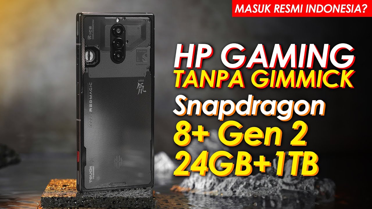 RESMI RILIS!!! HP GAMING TANPA GIMMICK! Preview RedMagic 8S Pro ...