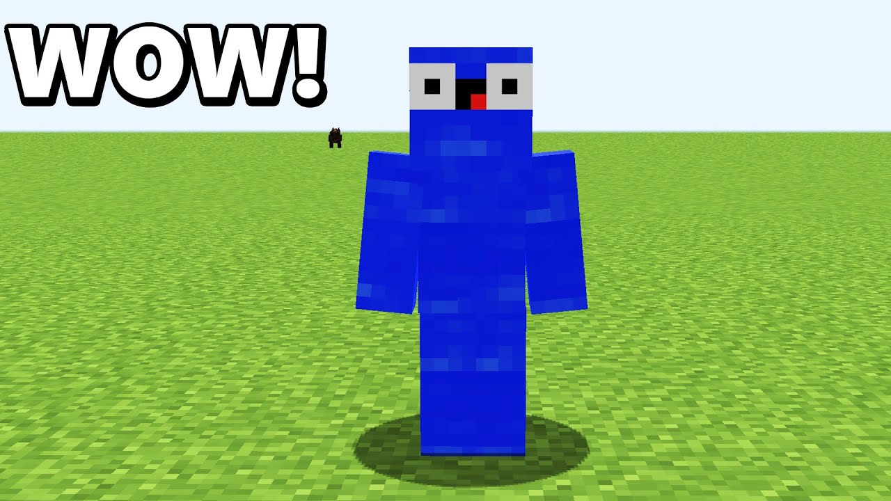 Minecraft: Steve became a water man in Minecraft - YouTube