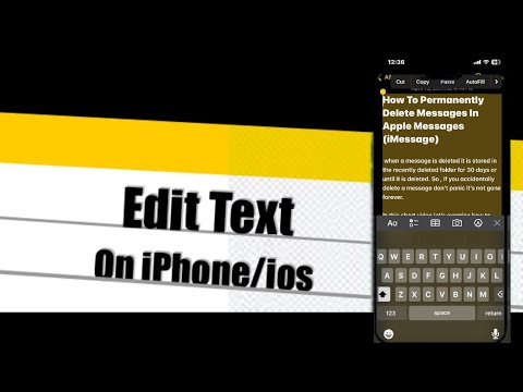 How To Use Apple Notes On iPhone - YouTube