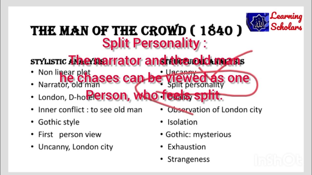 The Man of the Crowd by Edgar Allan Poe - YouTube