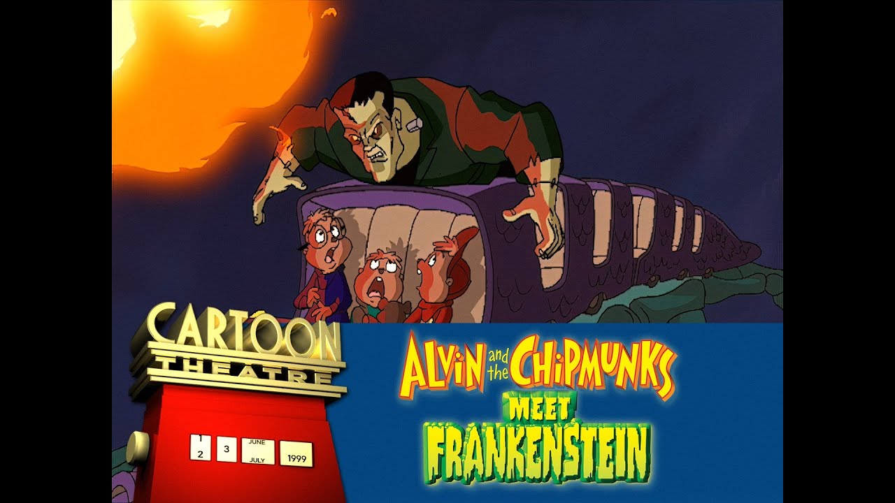 Cartoon Theatre - Alvin and the Chipmunks Meet Frankenstein Promos (4K ...