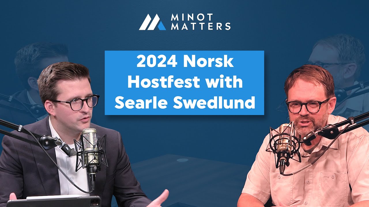 The Norsk Hostfest Begins with Executive Director Searle Swedlund ...