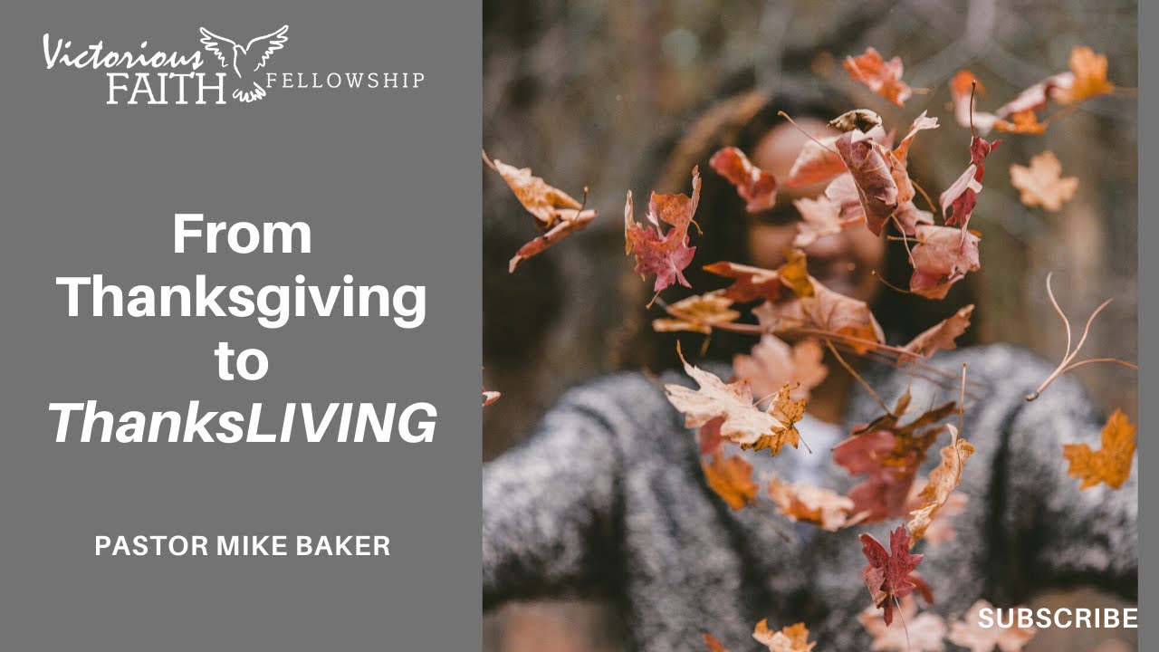 From Thanksgiving to ThanksLIVING - YouTube