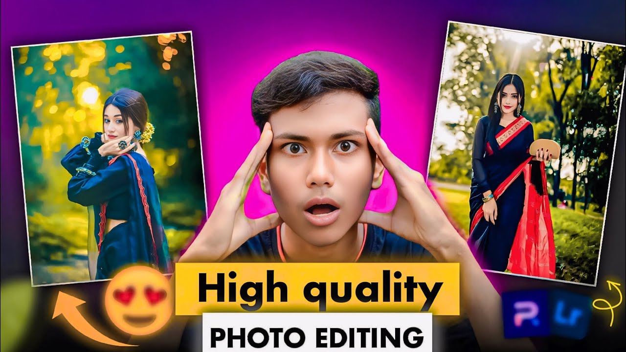 NEW AMAZING PHOTO EDITING JUST ONE CLICK 😍!! iQ Unique Tech - YouTube