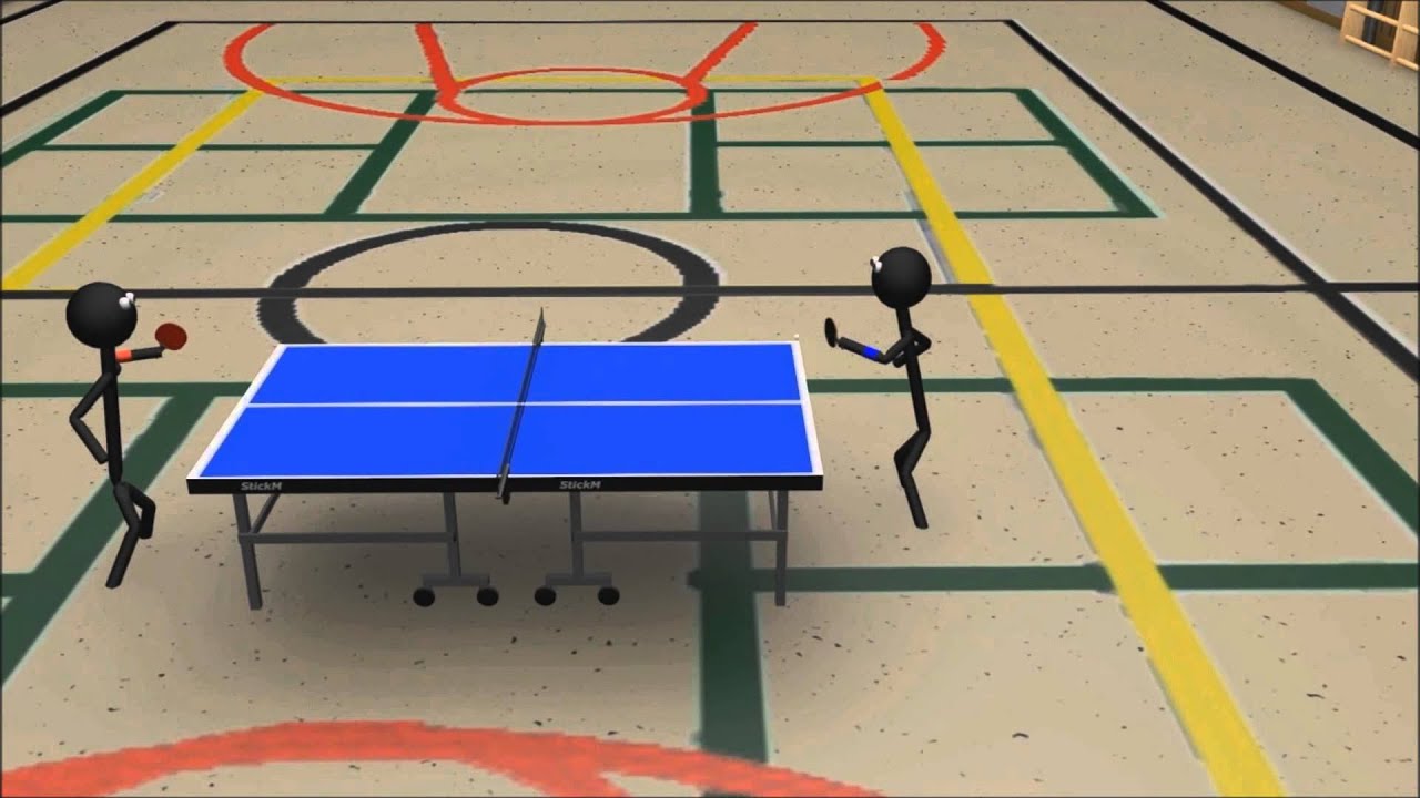 Stickman table tennis - YouTube