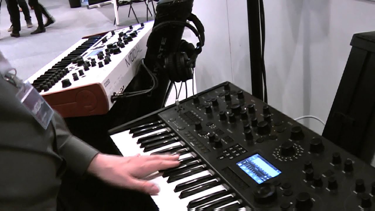 Modal 008 and 002 synth demo - YouTube