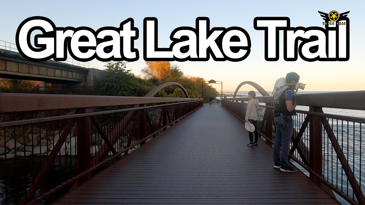 4K Walk Great Lakes Waterfront Trail Scarborough Ontario Canada - YouTube