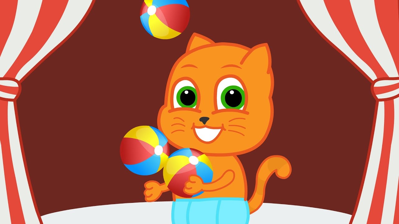 🔴 Cats Family in English - Cat Show Cartoon for Kids - YouTube
