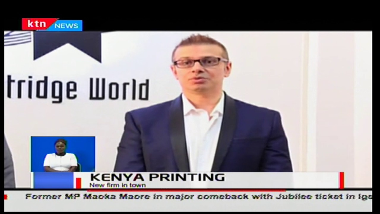US based leading ink and toner retailer opens shop in Kenya - YouTube
