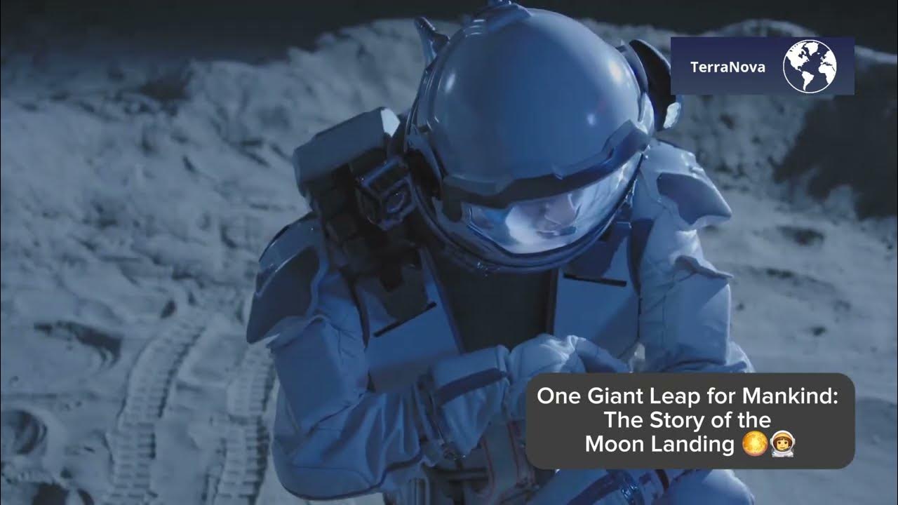 One Giant Leap for Mankind: The Story of the Moon Landing 🌕👩‍🚀 ...