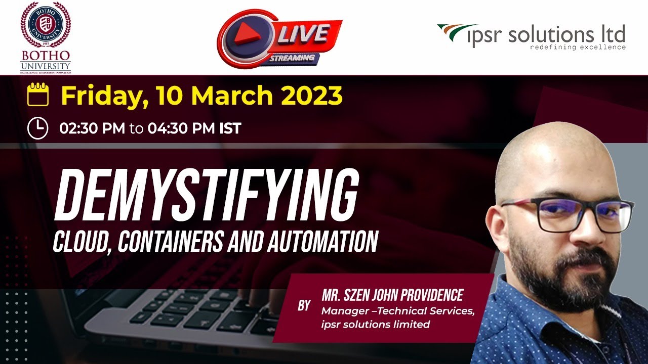 Demystifying Cloud, Containers & Automation | 𝐈𝐧𝐭𝐞𝐫𝐧𝐚𝐭𝐢𝐨𝐧𝐚𝐥 𝐖𝐞𝐛𝐢𝐧𝐚𝐫 𝐛𝐲 ...