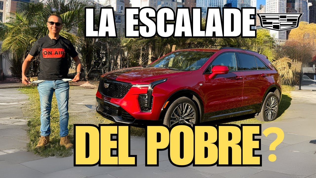 2024 Cadillac XT4: Es una mini Escalade pero mucho más barata - YouTube