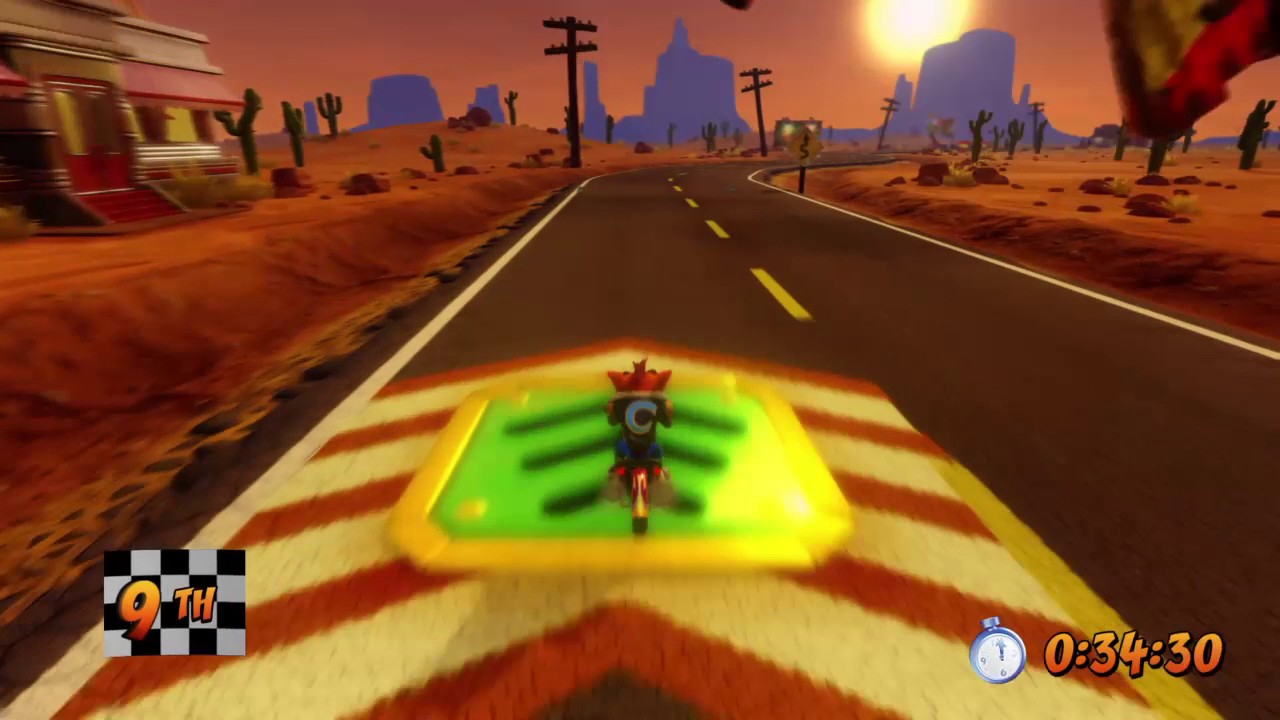 (66) Crash Bandicoot 3: N.Sane Trilogy Walkthrough - Orange Asphalt ...