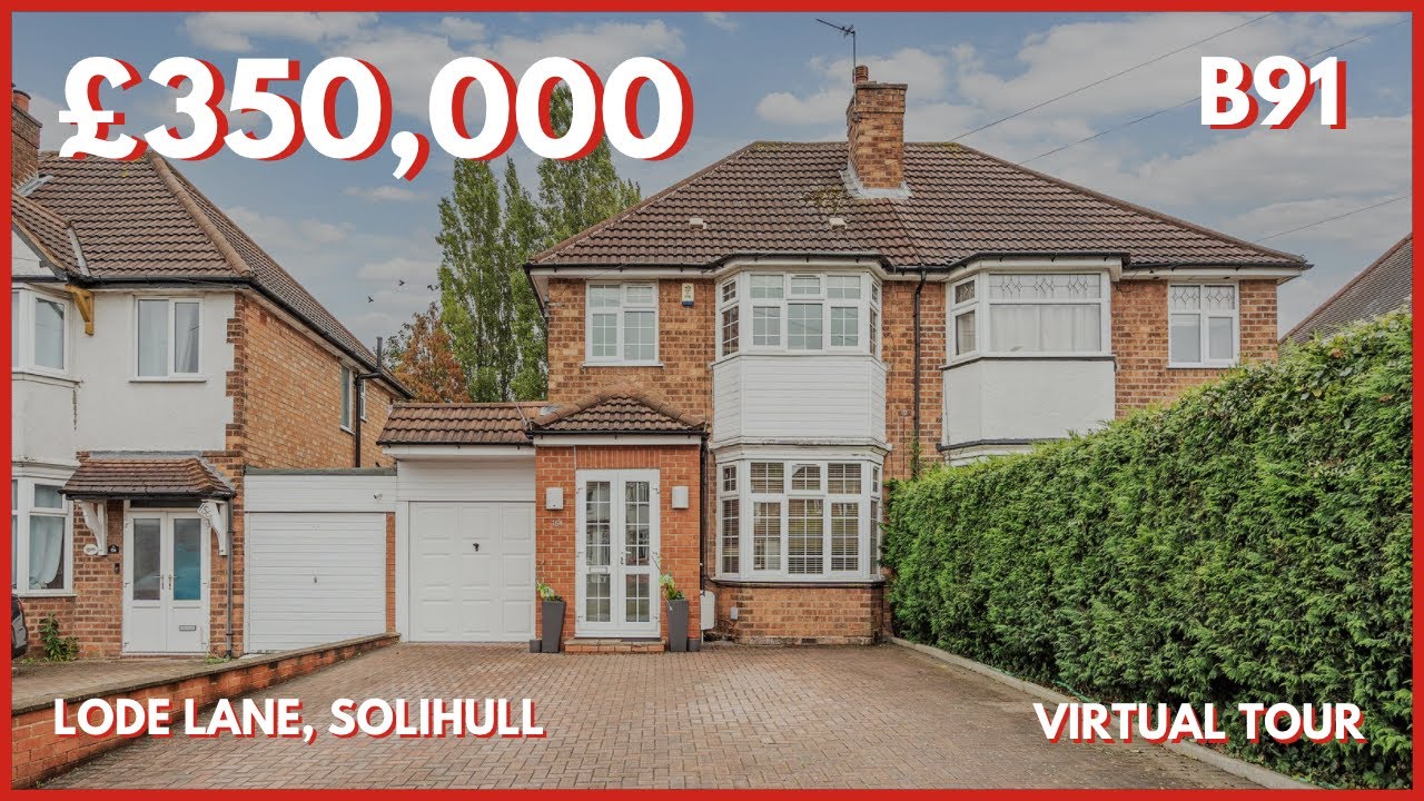 Lode Lane, Solihull - A TASTEFULLY presented traditional semi-detached ...