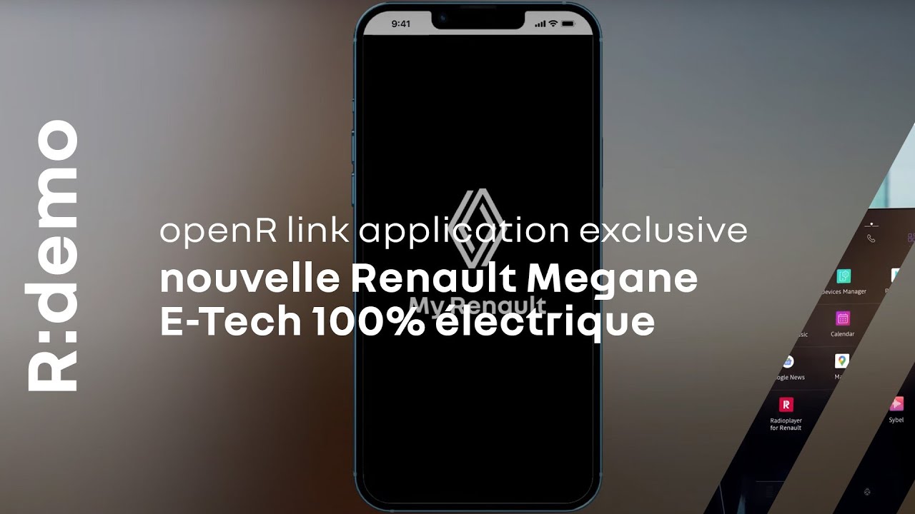 pourquoi le faire avec votre smartphone ? I Renault openR link - YouTube