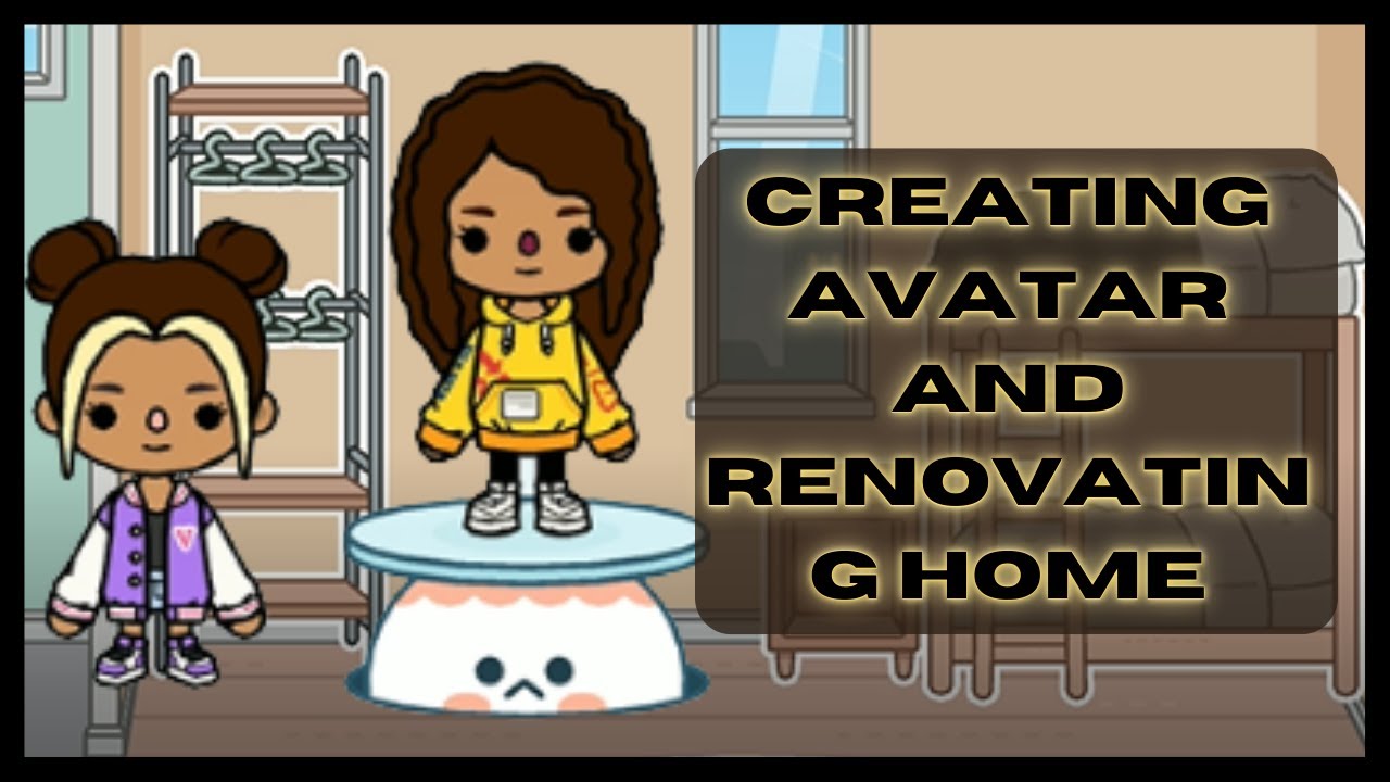 TOCA LIFE WORLD - CREATING AVATAR TOCA BOCA - RENOVATING HOME TOCA BOCA ...