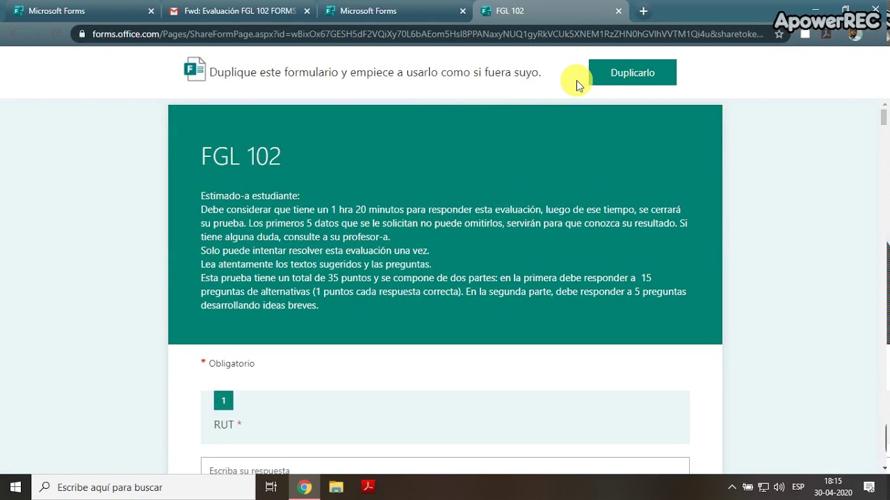 Tutorial para compartir formularios en Ms Forms - YouTube