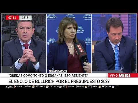 🔴 EL ENOJO DE PATRICIA BULLRICH POR LOS RECORTES EN DISCAPACIDAD EN EL EL PRESUPUESTO 2027