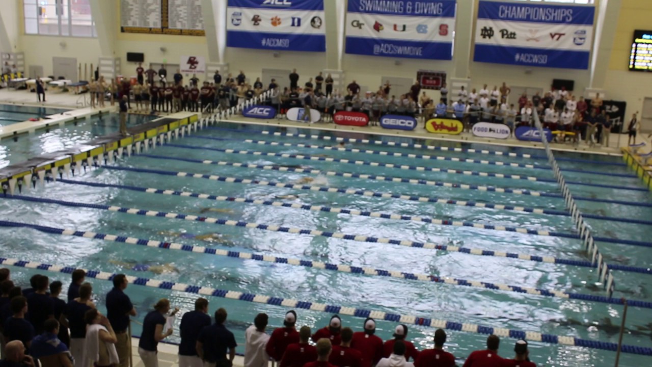 200 Medley Relay 2017 ACC - YouTube